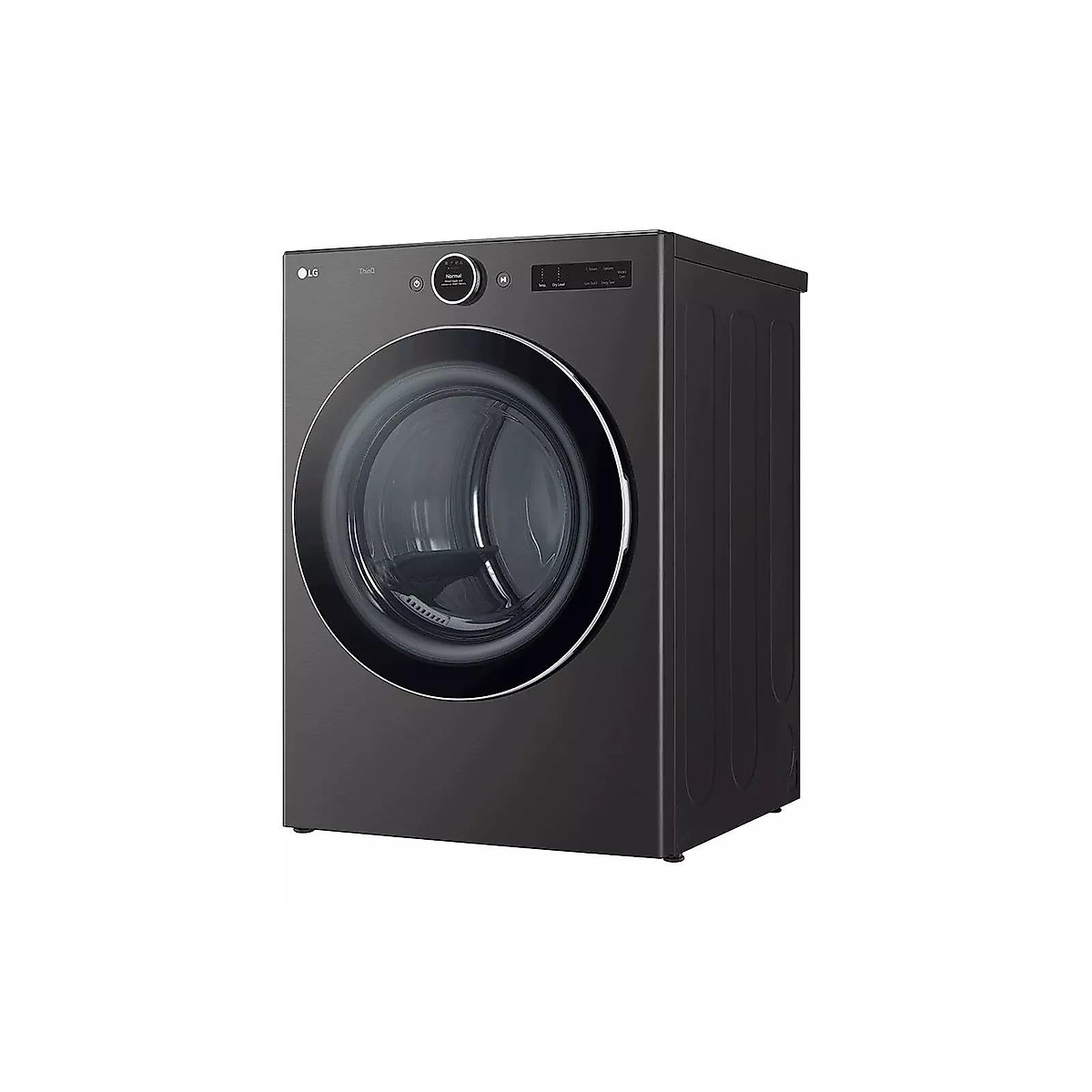 LG DLEX6700B 27 Inch Smart Electric Dryer with 7.4 Cu. Ft. Capacity, 23 Dryer Cycles, Wrinkle Care, TurboSteam, Dial-A Cycle™ Knob, FlowSense Indicator, AI Fabric Sensor