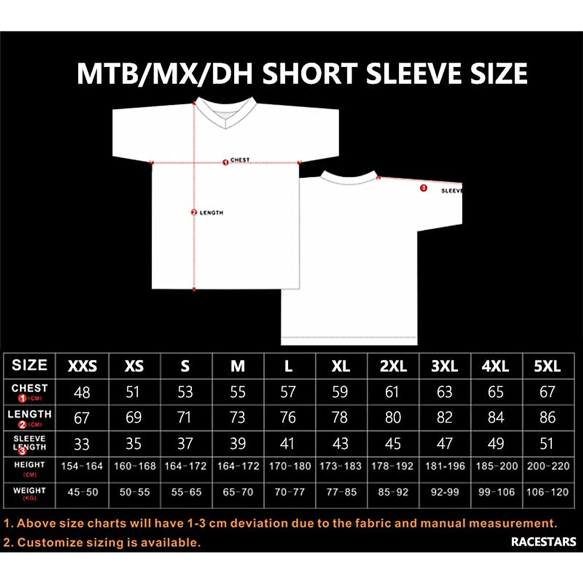Mountain Bike Shirt Men's Cycling Jersey MTB Jersey Motocross Short Sleeve Anti-uv Bicycle Enduro Racing Racewear