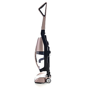 Quantum X Upright Water Vacuum Cleaner - No Filters, Telescopic Body, Pet Vacuum Cleaner and Picks Up Wet Spills, Unique Technology (Rose Gold) (Renewed)