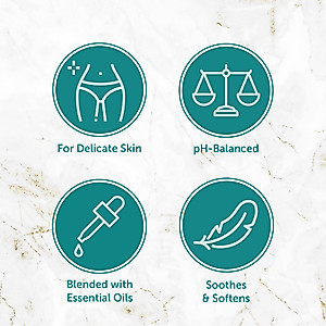 Summer's Eve Spa Daily Intimate Beauty, Luxurious Skin Serum, Post Shave Fragrance Free Women’s Hydrating Serum, 1oz Tube