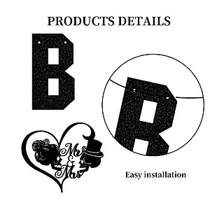 Till Death Do Us Party Bachelorette Decorations, Pre-assembled Black Glitter Bride Or Die Till Death Do Us Party Banner and 8pcs Hanging Swirl, Bride Or Die Bachelorette Party Decorations