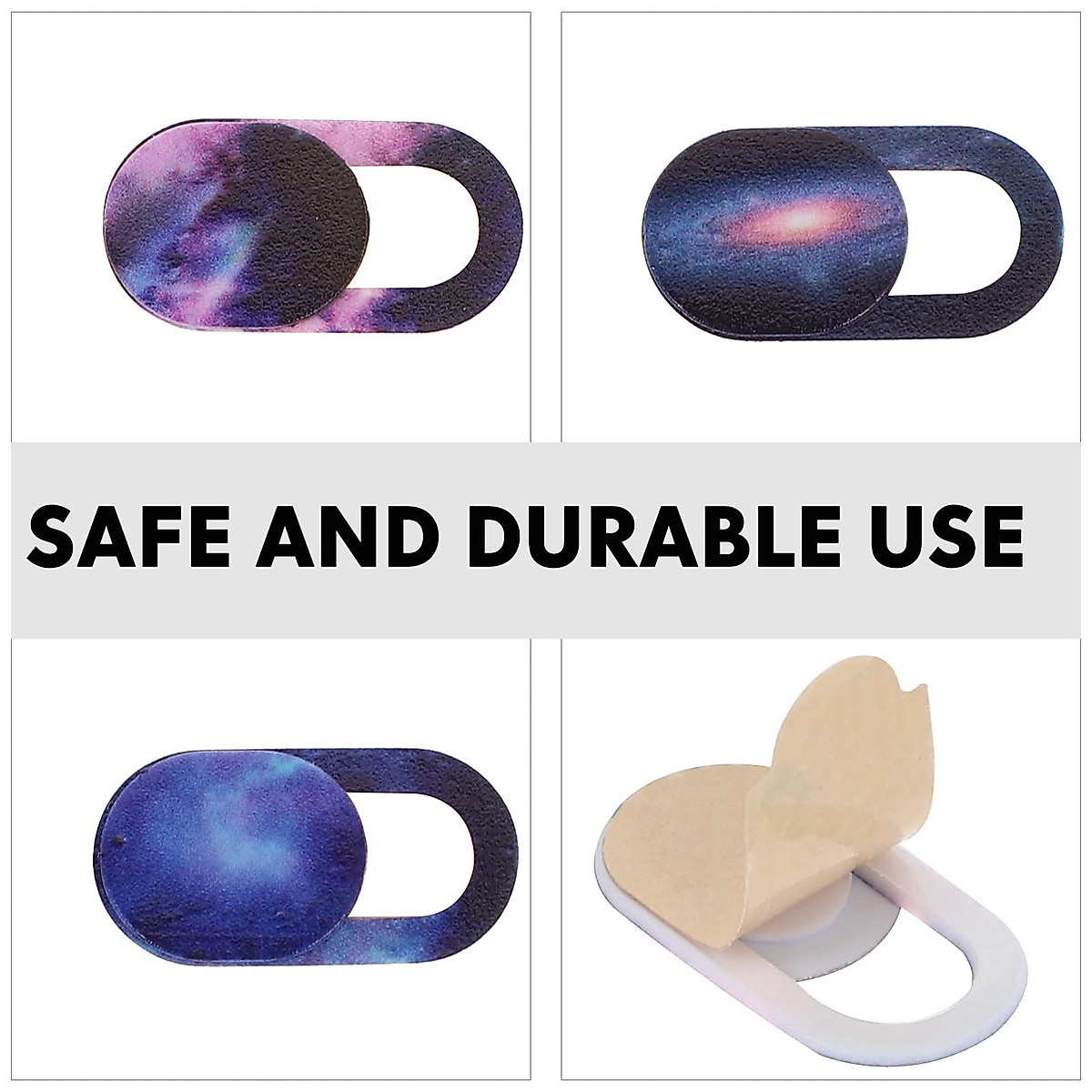 Hemobllo 6pcs Privacy Cover Lens Caps Web Cameras Camera Covers Computer Webcam Covers Web Camera Lens Caps Durable Webcam Covers Professional Webcam Covers Webcam Lens Covesr