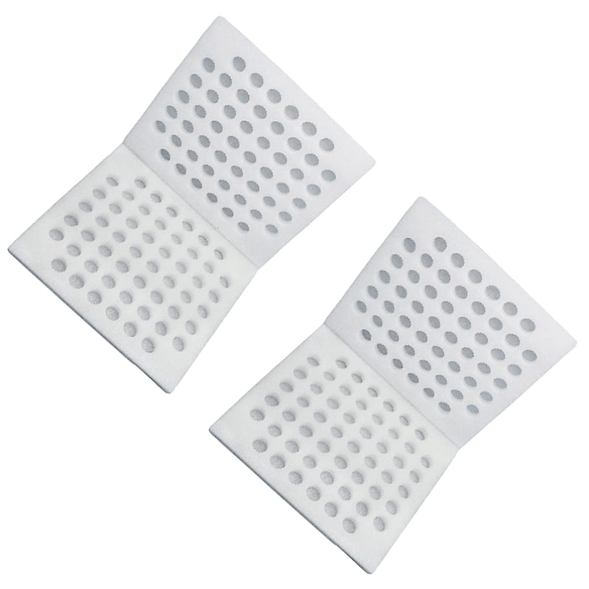 2 Sets 4pcs Refrigerator Quail Egg Tray Small Eggs Trays Eggs Dispenser Pheasant Container Egg Case Portable Mini Fridge Pearl Quail Eggs Tray Minifridge Cartons White Flat Mustard