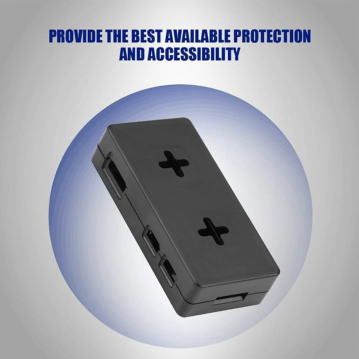 Zero W/1.3 Shell,ABS Plastic Shell,Lightweight and Portable,Four-Hole Wall Hanging,Detachable GPIO Window,Protective Shell (Black)