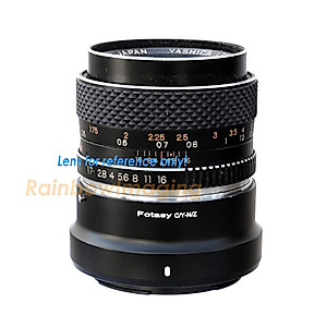 Fotasy Contax CY Lens to Nikkor Z Mount Adapter, Contax Yashica C/Y NKZ Mount Adapter, CY to Z, Compatible with Nikon Z Mount Mirrorless Camera Z 30 Z 50 Z 5 Z 6 Z 7 Z 6II Z 7II z fc Z 9