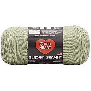 Red Heart Super Saver Yarn-Frosty Green