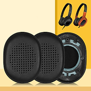 2Pcs/Set Earpads for KEF M400 M500 Headsets Accessories Soft Sponge Black Ear Pads Headphones Cushion Covers