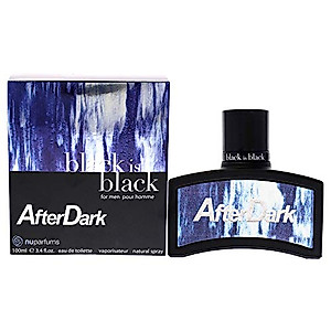 NU Parfums Black Is Black After Dark Men EDT Spray 3.4 oz