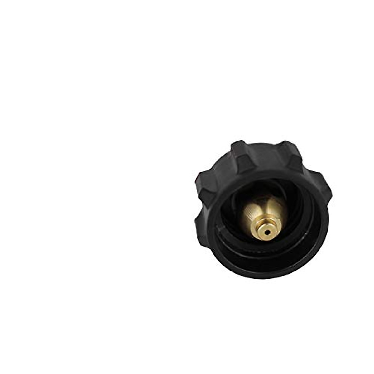 MENSI New QCC1 Propane Refill Adapter for 1lb Propane Bottle Tank from 20~40LBS Cylinder with Shut Off On/Off Controller Valve Gas Easy Filler