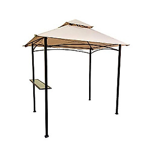 Garden Winds Replacement Canopy Top Cover Compatible with The Outsider Grill Gazebo - Riplock 350
