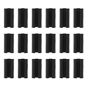 DOITOOL Rubber Feet for Sink Grid Sink Protectors: 100Pcs Kitchen Sink Wire Rack Feet Rubber Wire Bumper Replacement Parts for Kitchen Rack Black 4.8MM