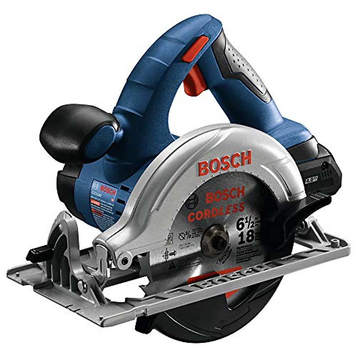 Bosch CCS180-B15-RT 18V Lithium-Ion 6-1/2 in. Cordless Circular Saw Kit (4 Ah) (Renewed)