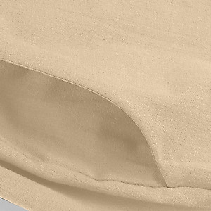 Capri Pants for Women Casual 2023 Summer Drawstring Elastic High Waist Linen Pant Straight Wide Leg Cropped Trouser Women Casual Pants Khaki 2X