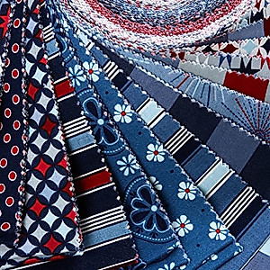 Riley Blake Designs Riley Blake Picadilly 2.5'' Rolie Polie 40Pcs, Multi