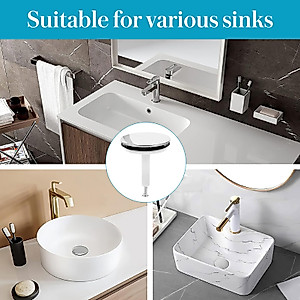 Cabilock Plastic Tub Accessories Plastic Piston Bathtub Cover Bathtub Basin Bathtub Plug Spiral Bathroom Drain Plug Sink Accessories Bathtub Sink Plug Bath Tub Accessories Cover Decorate