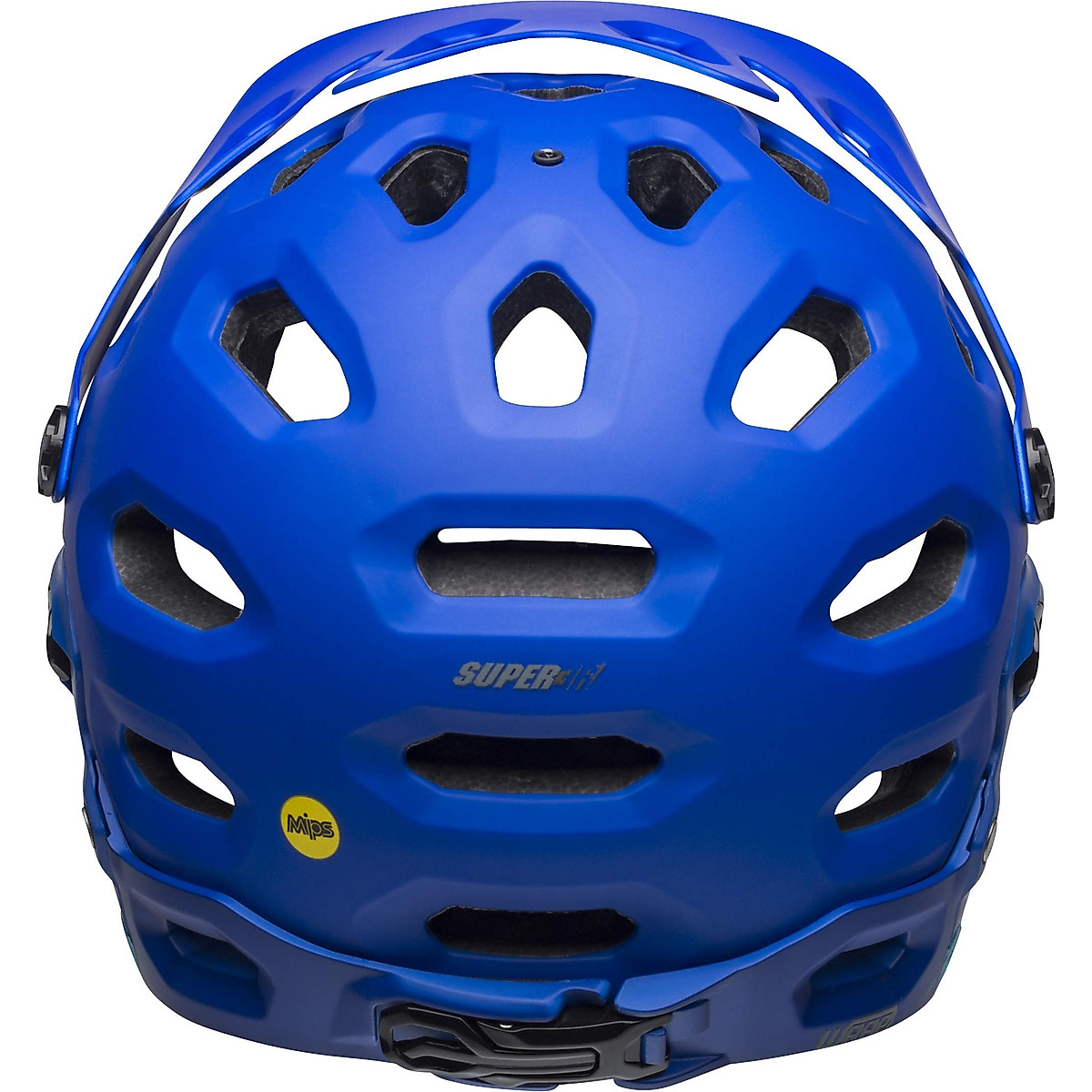Bell Super 3R MIPS Adult Mountain Bike Helmet - Matte Blue/Bright Blue (2022), Large (58-62 cm)
