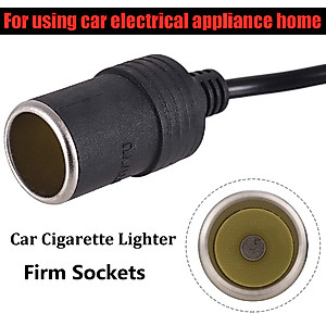 AC to DC Converter, Warmstor 8.5A 102W 110-220V to 12V Car Cigarette Lighter Socket AC to DC AC/DC Power Converter Adapter for Car Vacuum and Other 12V Devices Under 100W