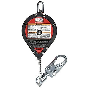 Slf-Retrcting Lifeline, Glvnzd Stl, 310 lb