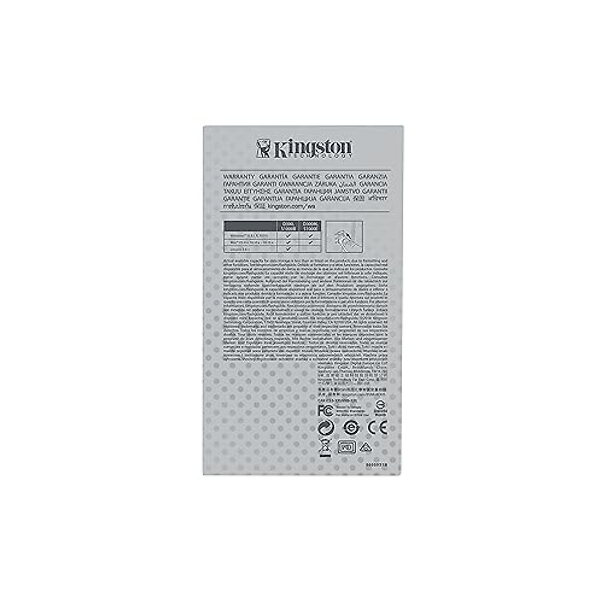 Kingston Ironkey S1000 128GB Encrypted USB Flash Drive On-Device Cryptochip FIPS 140-2 Level 3 Multi-Password Security Options IKS1000B/128GB