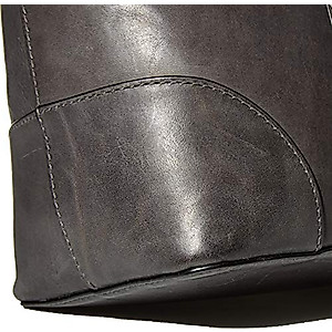 Frye womens Melissa Shopper Tote Bag, Carbon, One Size US