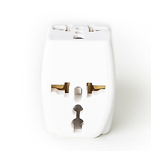 Ceptics 3 Outlet Travel Adapter Plug Type M for South Africa