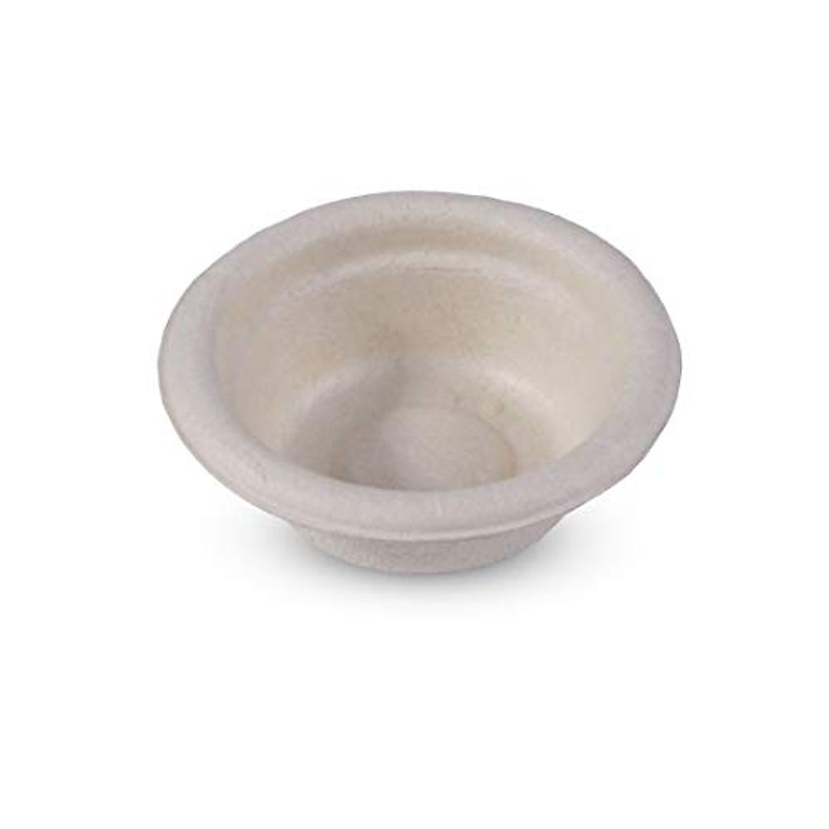 Pangea Small Biodegradable Gecko Food & Water Cups 100 Ct, tan (SPC-100)