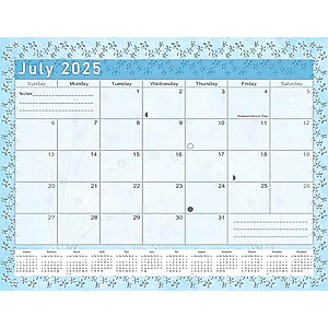 2025 Monthly Desktop/Wall Calendar/Planner - Habit Tracker - Daily, Weekly & Monthly Goal Motivational Habit Tracking Journal Inspirational - (Edition #018)