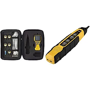 Klein Tools VDV501-853 CoaxialCable Tester, Scout Pro 3 with Test-n-Map Remote, Includes Remotes #2 - #6, Tests Voice, Data and Video Cable & VDV500-123 Cable Tracer Probe-Pro Tracing Probe