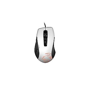 ROCCAT KONE Pure Owl-Eye – Optical RGB Gaming Mouse, White (ROC-11-725-WE)