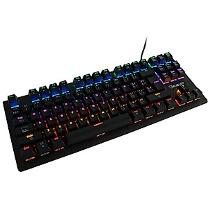 Ocelot Gaming by Quaroni Compact Wired Gaming Keyboard - Mechanical - RGB