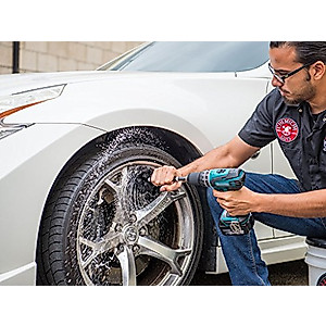 Chemical Guys ACC401 Power Woolie Microfiber Wheel Brush with Drill Adapter