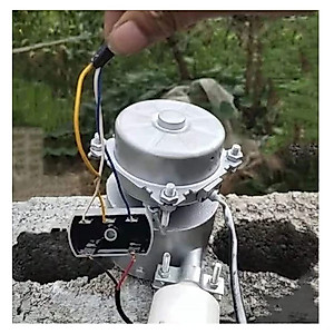 Mdxtog Hydroelectric Turbine Generator, Mini Hydro Water-Power Generator Waterproof Portable Home Outdoor Use
