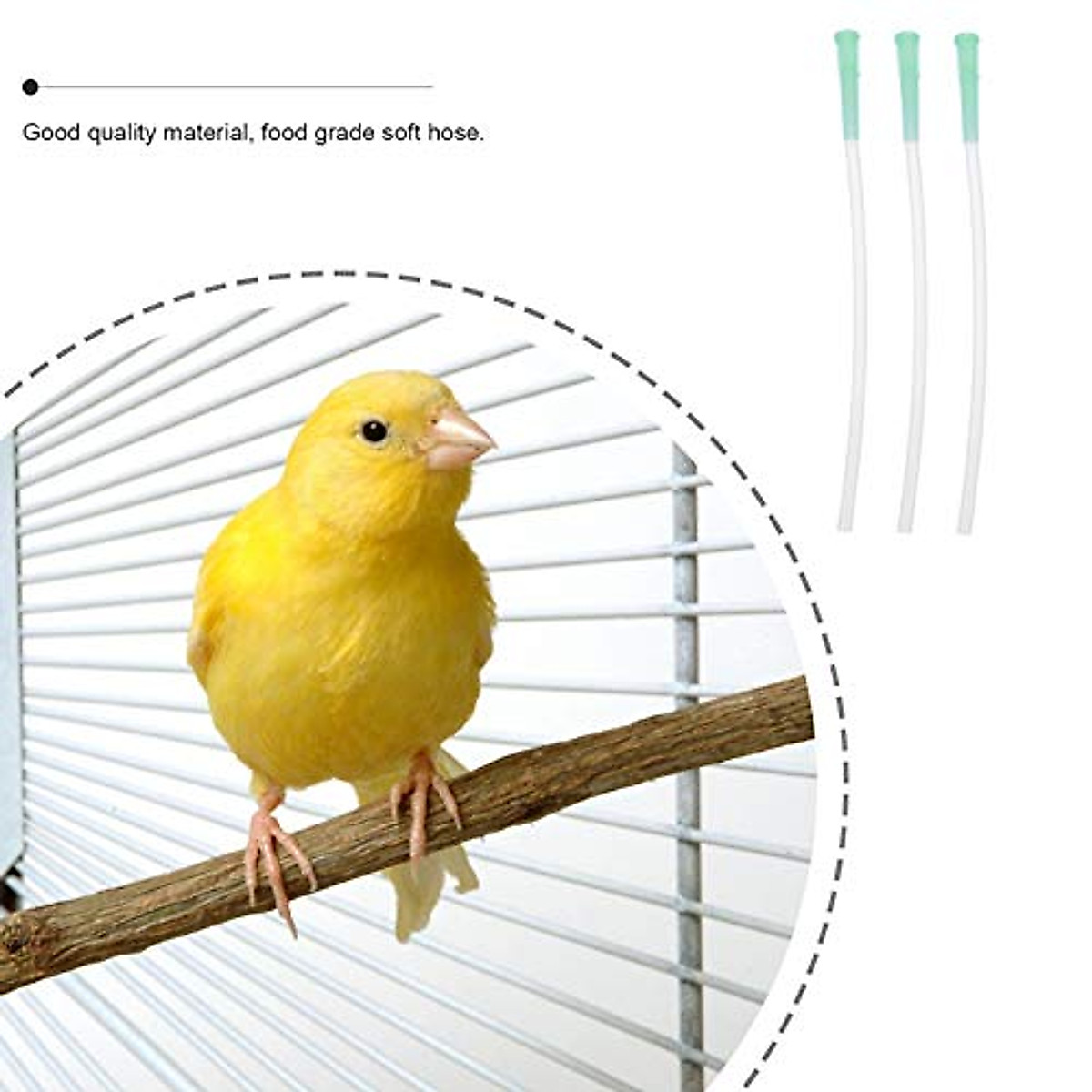 Parrot Feeding Syringe Birds Feeding Hoses, soft birds feeding hose 3pcs Parrot Feeding Hose Tool Birds Feeding Dropper Feeding birds feeding accessory Tube bird feeder Pet Feeder