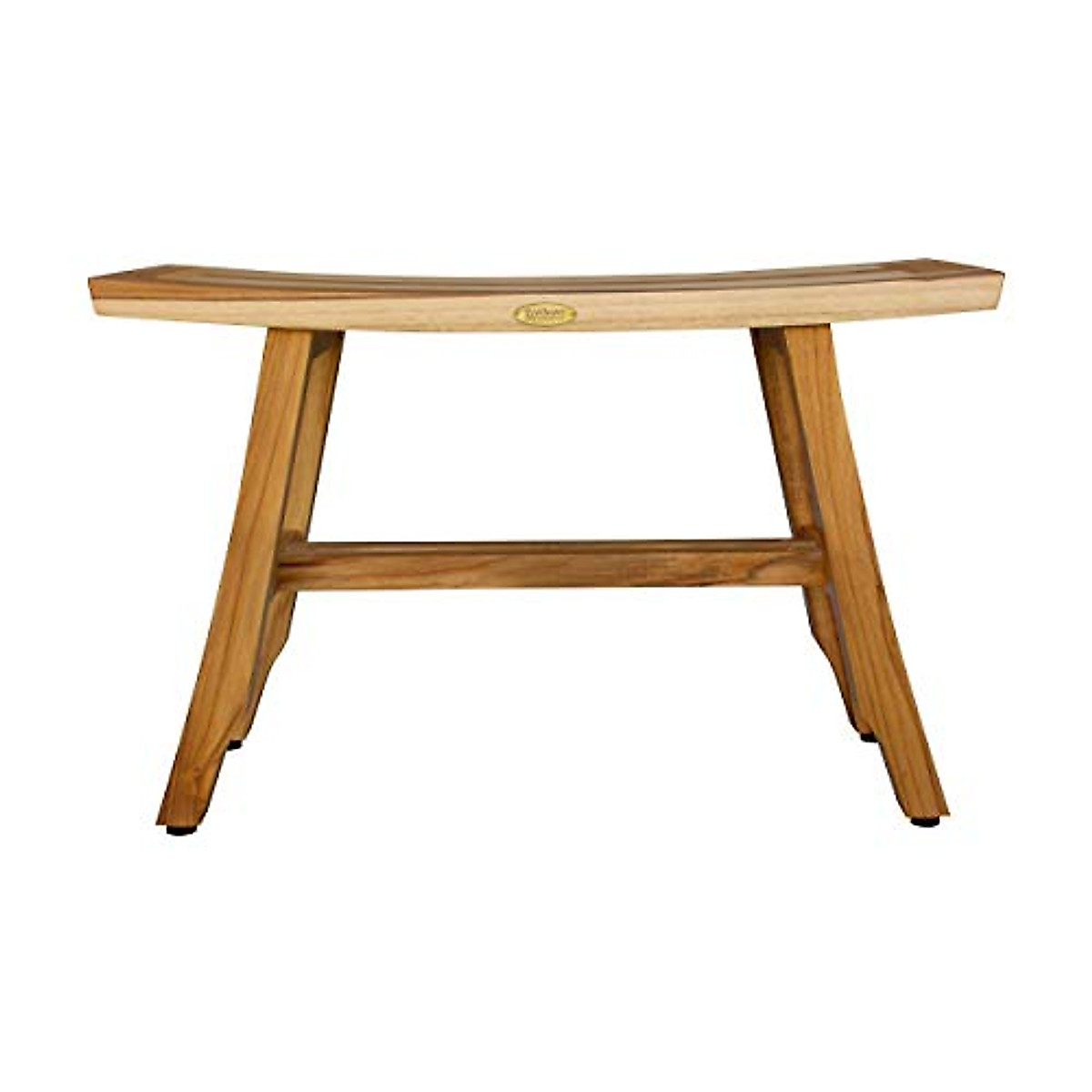 EcoDecors Satori Shower Bench, Natural, 28Lx12Wx18.5T