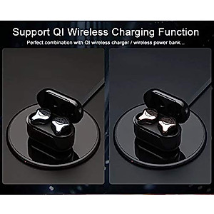 Sabbat E12 3D Clear Sound True Wireless Earbuds Blutooth 5.2 TWS Stereo Earphones A week's Endurance with Built-in Mic and Charging Case for iPhone, Samsung, iPad, Android(Gunmetal)