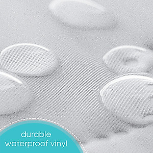 Summer Contoured Changing Pad – Includes Waterproof Changing Liner and Safety Fastening Strap with Quick-Release Buckle