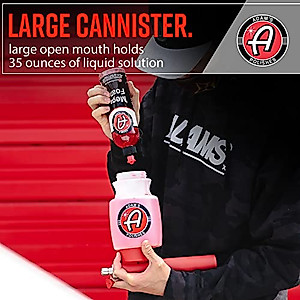 Adam's Premium Foam Gun Car Wash Foam Gun for Garden Hose | Mix with Car Soap & Water & No Pressure Washer Required | Mega Suds Car Detailing & Car Cleaning Foam Sprayer