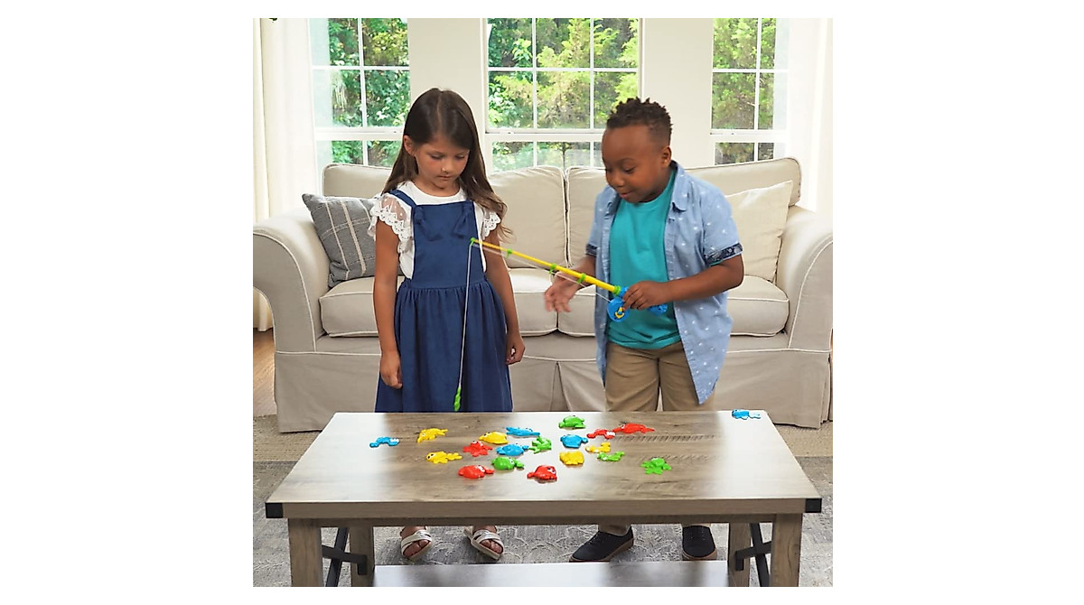 Pressman Let’s Go Fishin’ Game - Learn Counting & Shapes