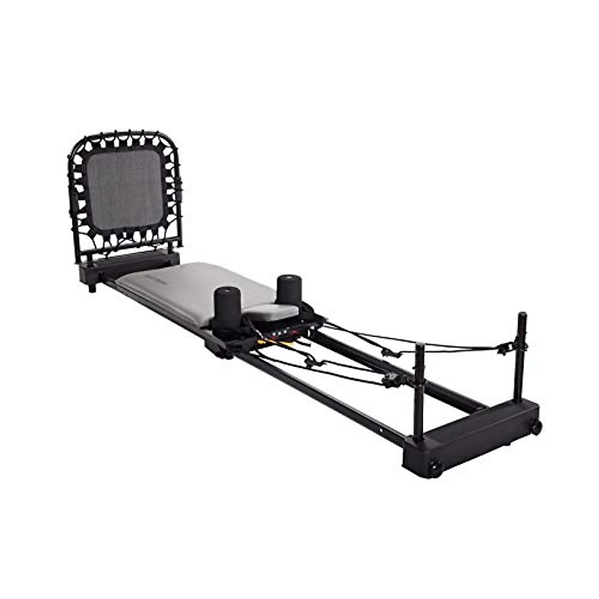 AeroPilates Home Studio Reformer 393 | All-in-One Pilates Home Workout System | No Extra Equipment Needed | Includes 5 Workout DVDs