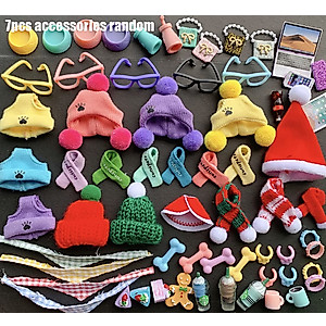 Junior Pet Shop lps Pets Collectable, (lps Pets 5pcs Random & lps Accessories 7pcs Random) Rare Figures Kids Gift