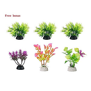 FEDOUR Aquarium Mountain View Stone Ornament Tree Rock Cave Landscape, Large Aquarium Ornament Rock Artificial Fish Tank Decoration