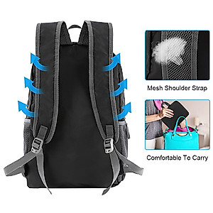 Globalstore 30L Packable Travel Hiking Backpack Daypack Lightweight Waterproof for Hiking Backpacking Camping Traveling