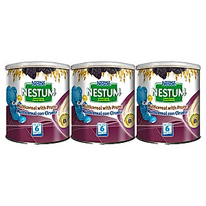 Nestle Nestum Infant Cereal, Multicereal with Prune, 9.5 OZ