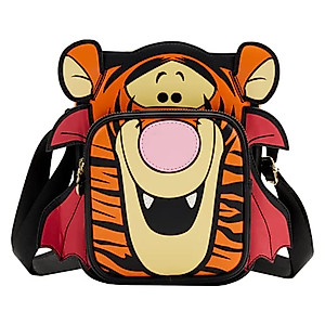 Loungefly Disney Winnie the Pooh Tigger Vampire Passport Crossbody Bag