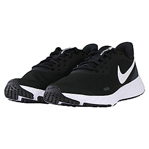 Nike Men's Revolution 5 Wide Running Shoe, Black/White-Anthracite, 9 4E US