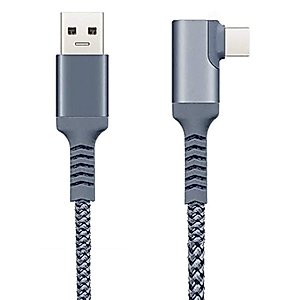 20ft/6M Oculus Quest 2 Link VR/Virtual Reality Headset Cable for PC Gaming，USB 3.2 Gen1 5Gbps Type C to USB Type A ，High Speed Data Transfer & Fast Charger for Quest 2 and Quest