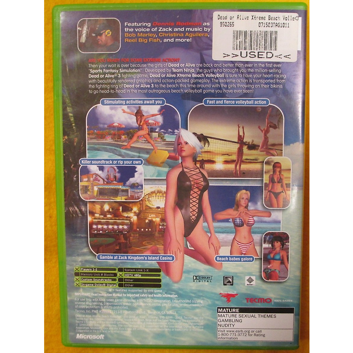 Dead or Alive Xtreme Beach Volleyball - Xbox