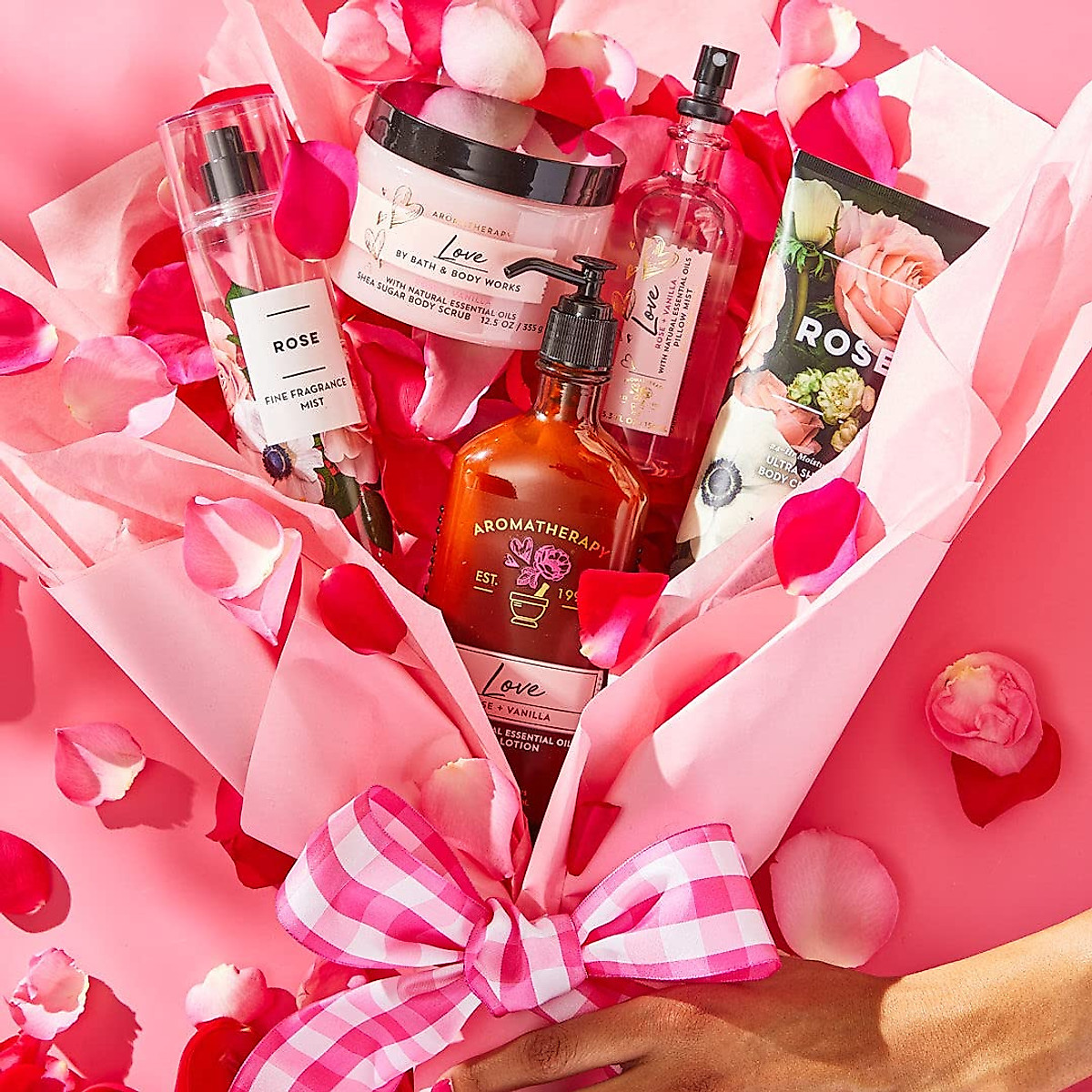 Bath & Body Works Gentle Foaming Hand Soap in ROSE WATER & IVY (Pack of 2)