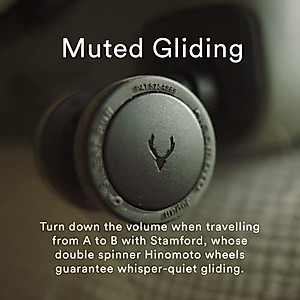 ANTLER | Stamford | 21 Inch Carry On Luggage | Lightweight Suitcase with Wheels and USB Port | Hard Case Luggage | Travel Suitcase with Packing Divider | TSA Approved Lock | Polycarbonate | Black