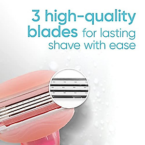 Gillette Venus ComfortGlide White Tea Women's Razor - 1 Handle + 2 Refills